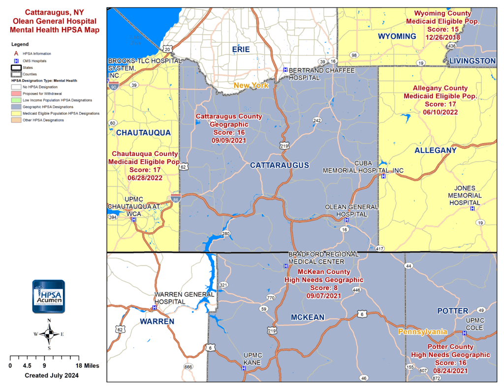 Olean General Hospital - Cattaraugus County | Consulting